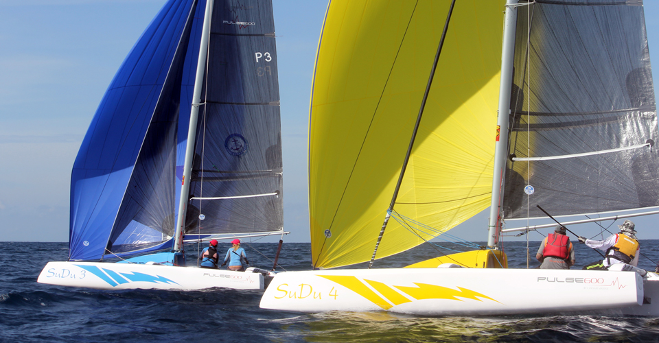 Java Match-Racing Regatta in Krabi Boat Lagoon – Boat in the Bay