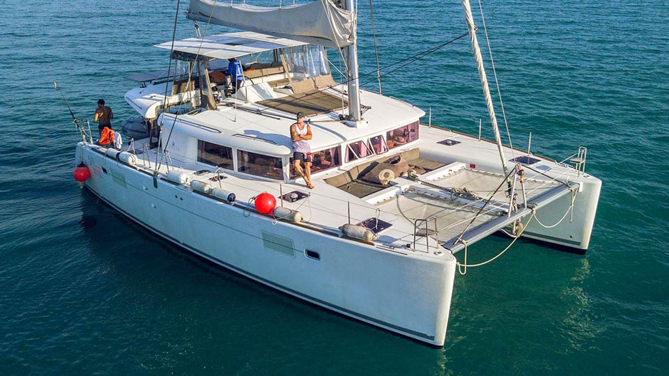 Lagoon 450 Charter Phuket - Boat in the Bay - Yacht Charters Phuket